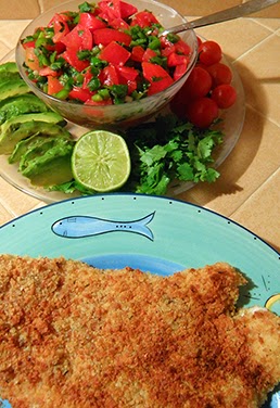 Seasonal Eating: Parmesan Crusted Broiled Sole