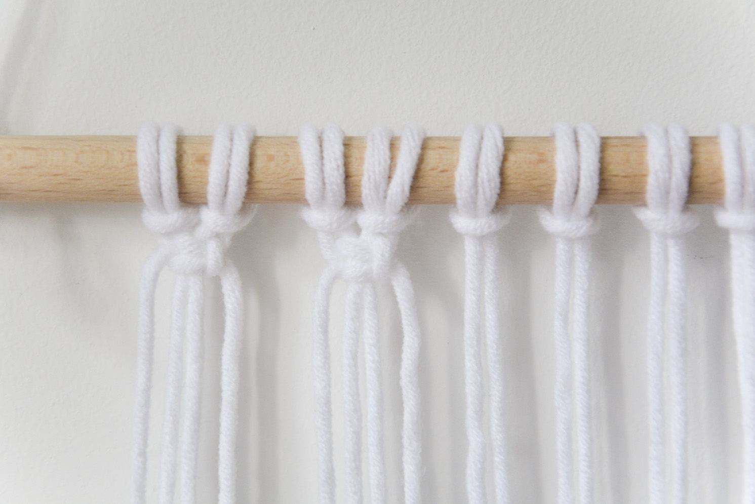 Macramé para principiantes: Cómo hacer un tapiz paso a paso - Dibujos ...