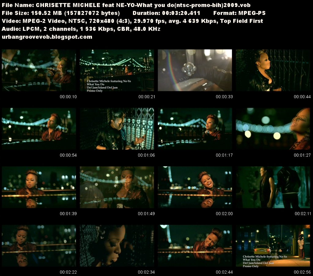 Urban Groove Vob Collection: Chrisette Michele feat Ne-Yo - What You Do ...