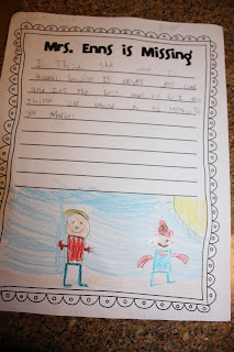 Lauren and Jeanine's Creative Corner: My Teacher is Missing Activity!