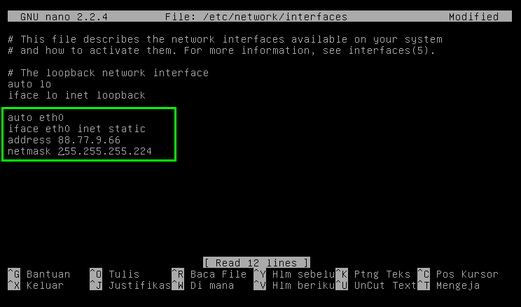 Dicky Hadi Purnomo: Tutorial Instalasi Debian Server