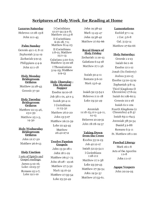 Many Mercies: Scriptures of Holy Week for Reading at Home