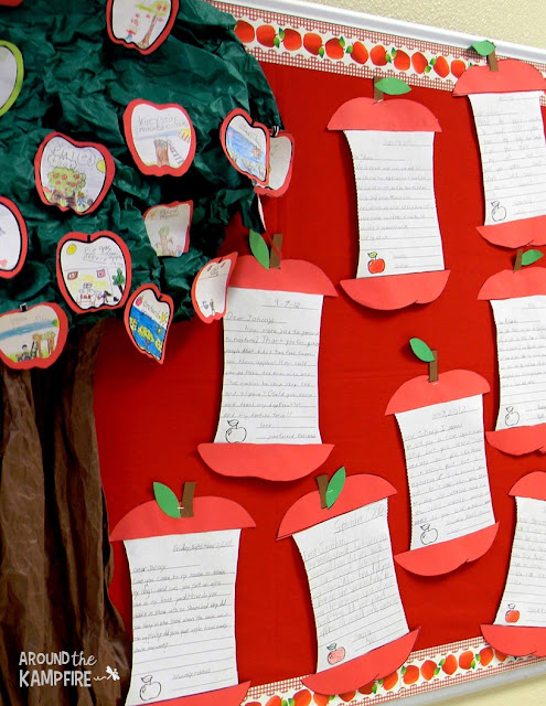 Apple Theme Bulletin Board Ideas - Around the Kampfire