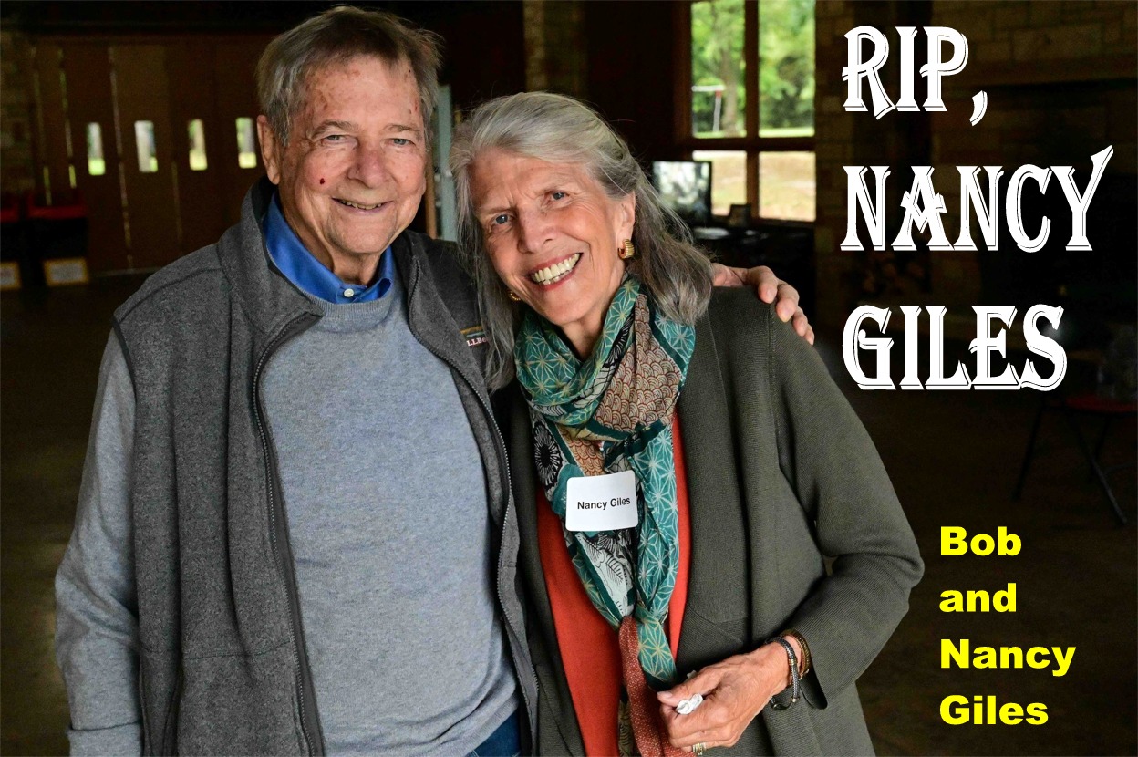 BJ Alums: BOB GILES' WIFE, NANCY, PASSES AWAY