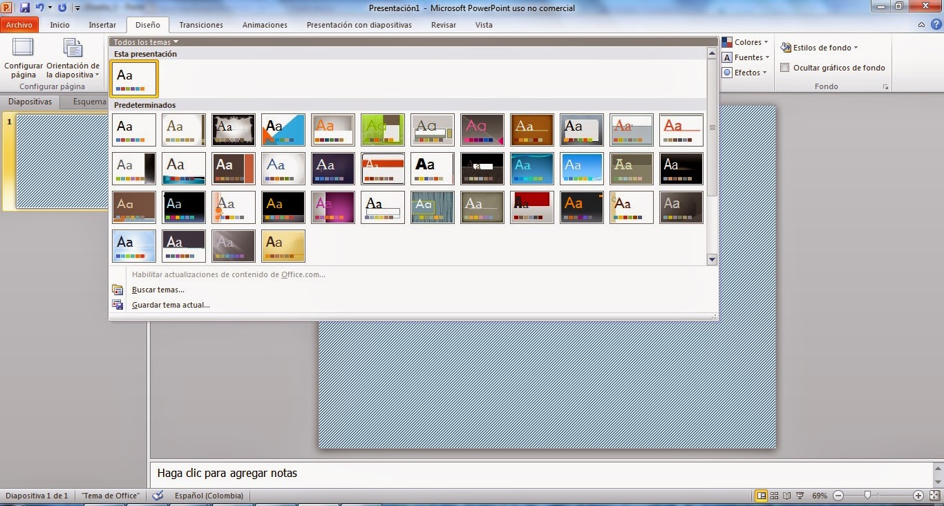 Aprenda Power Point: Diseños Automáticos