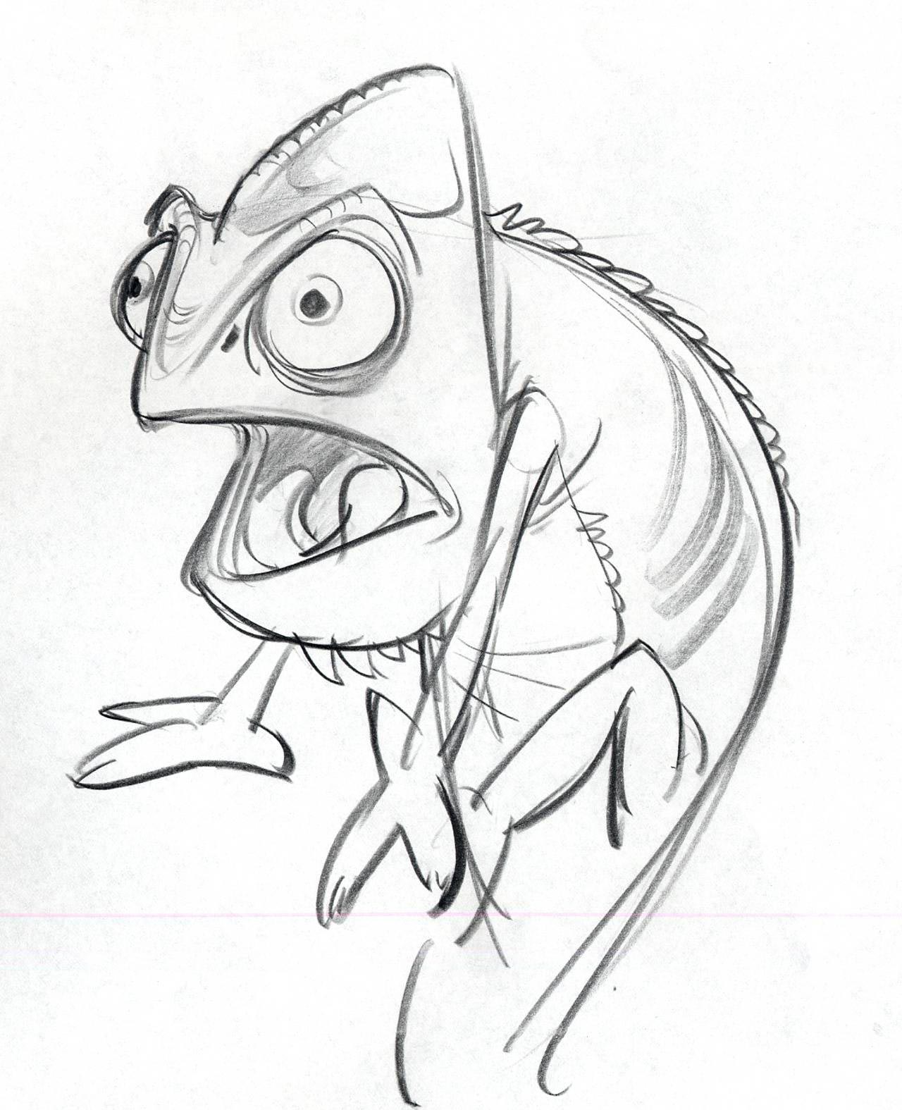 tangled_art_character_design_pascal_04.jpg (1280×1575)-花瓣网