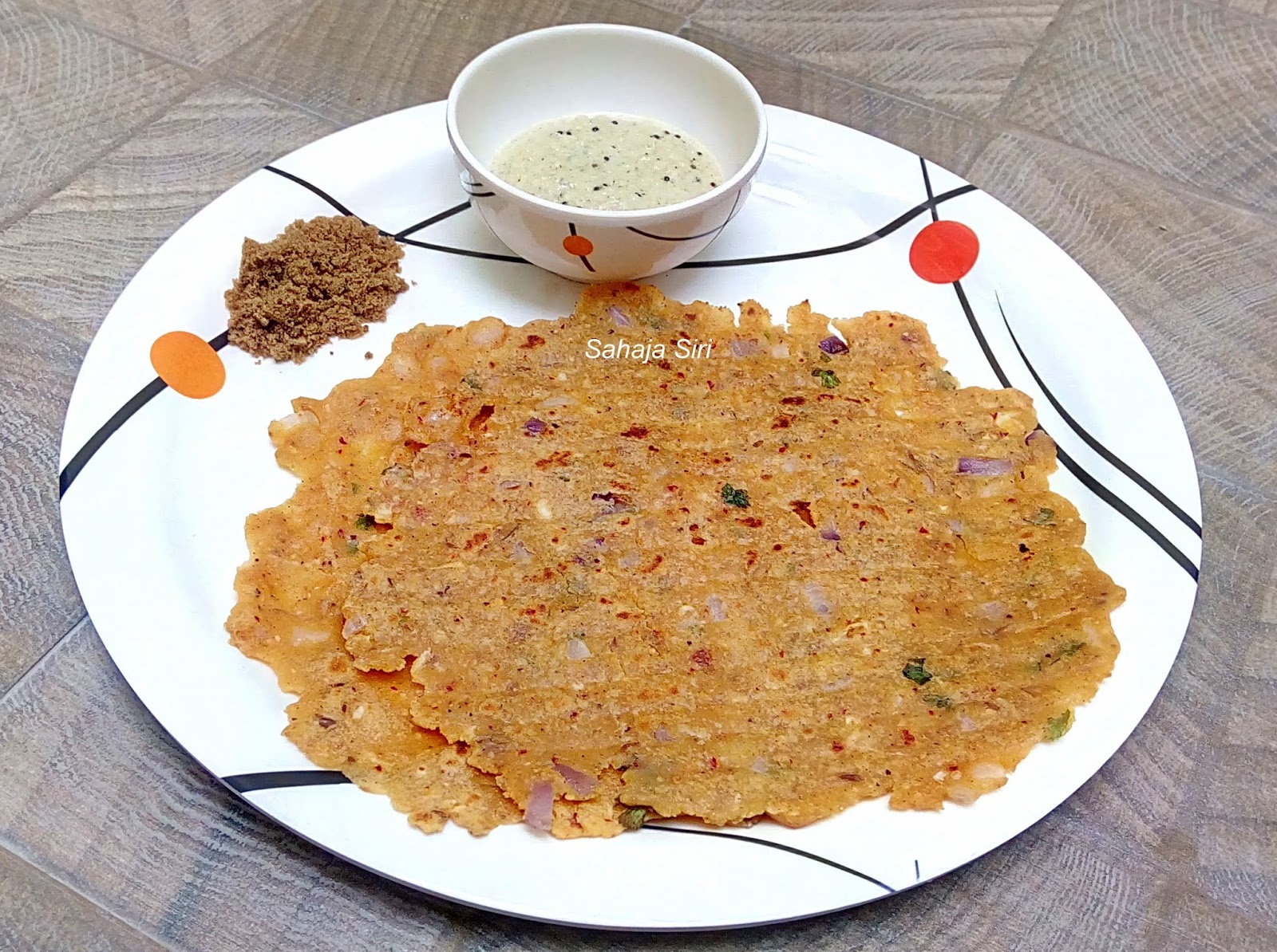 Sahaja Siri: Thalipeeth/ Talipeet/ Spiced multigrain rotti/ flat bread