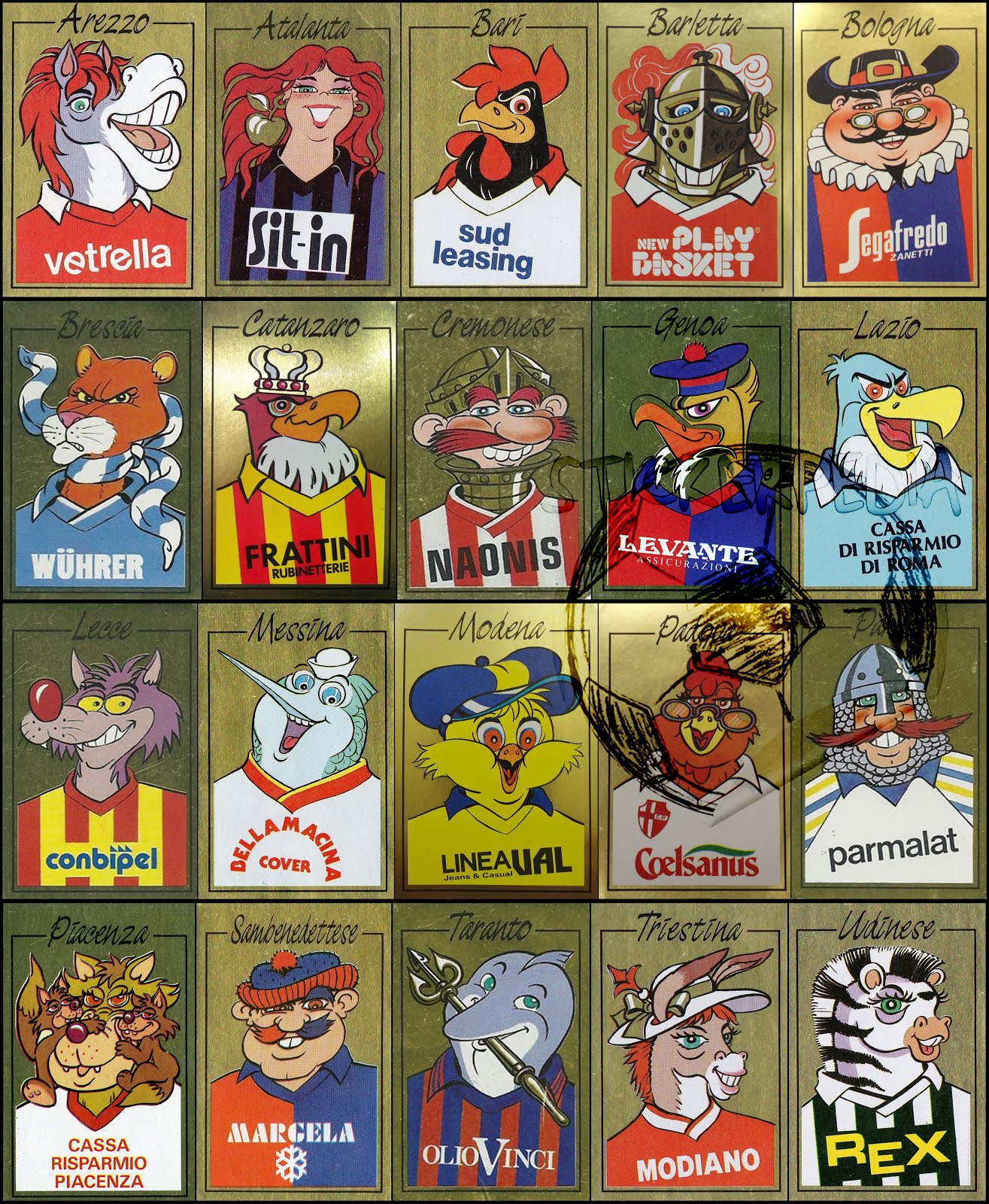 HISTORY OF CALCIATORI PANINI STICKERS