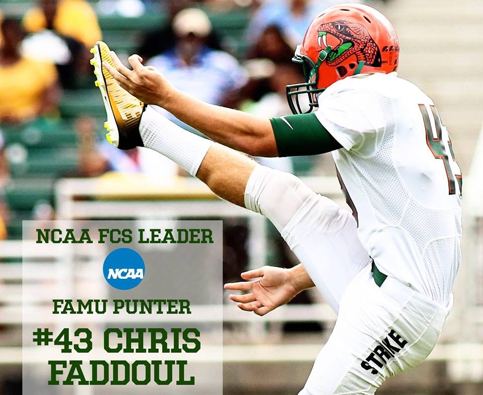 Faddoul continues to dominate FCS punting