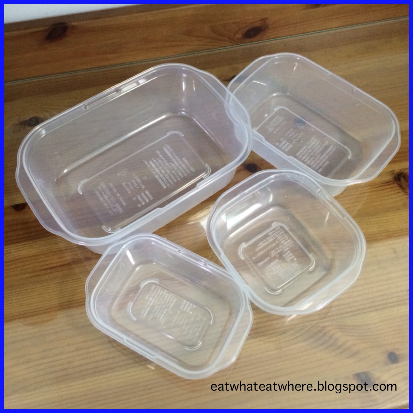 Eat what, Eat where?: My Container Collection