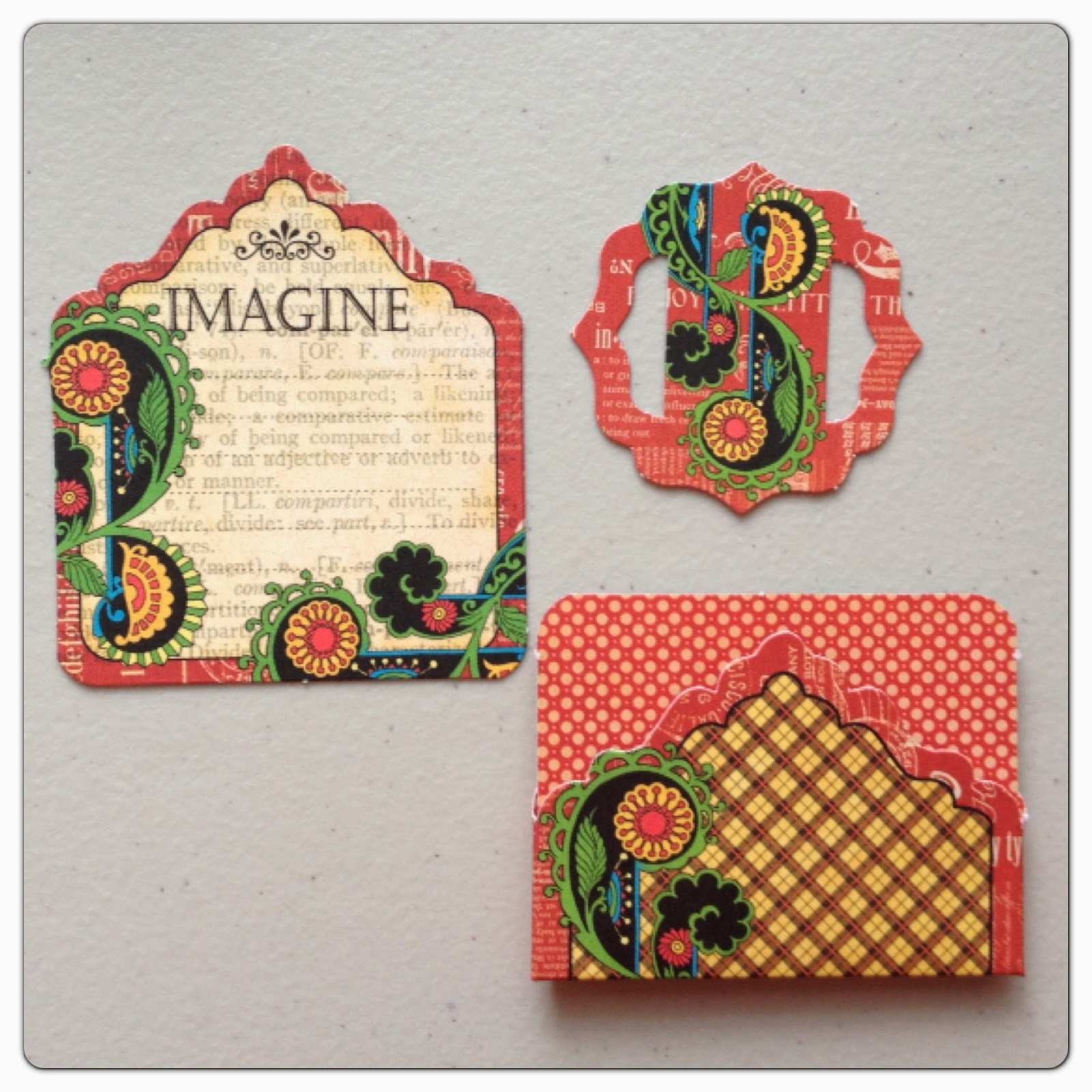 Paperiah: Graphic 45 Typography Card Tutorial