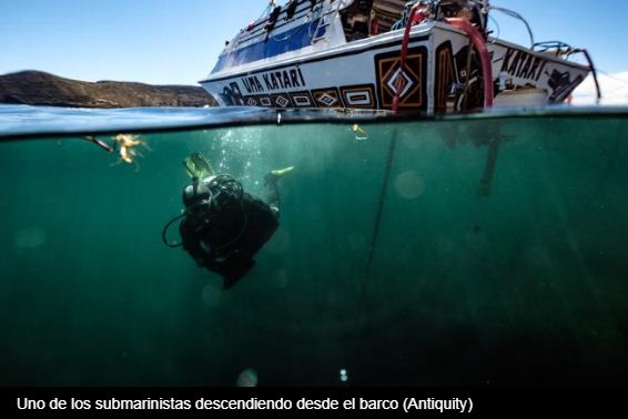 La ofrenda submarina inca en el lago Titicaca vinculada a los ...