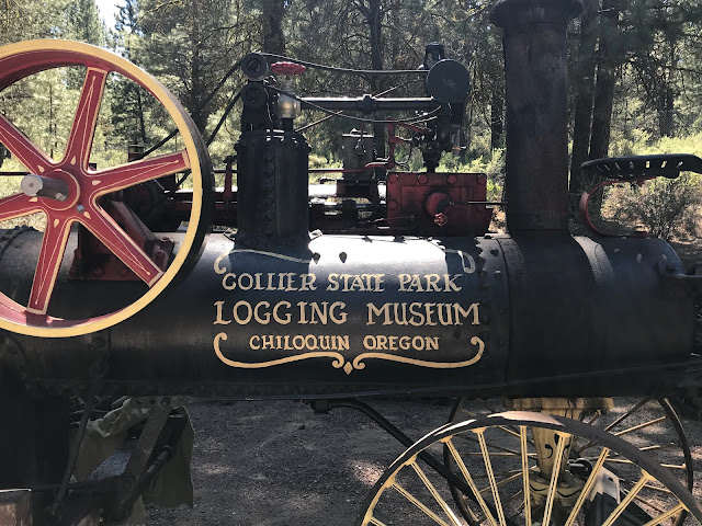 Evelyn RVing: The Collier Logging Museum