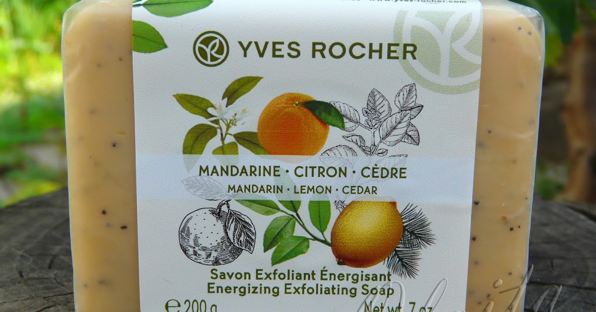 Life is wonderful: Мыло-эксфолиант Plaisirs Nature c мандарином, лимоном и кедром от Yves Rocher ...