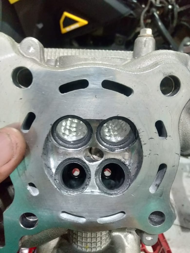 andarupratomo: Dimple Porting dan Pembersihan Mesin Aerox 155