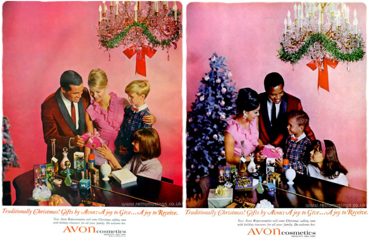Vintage Christmas Ads for Avon Cosmetics From the 1960s ~ Vintage Everyday