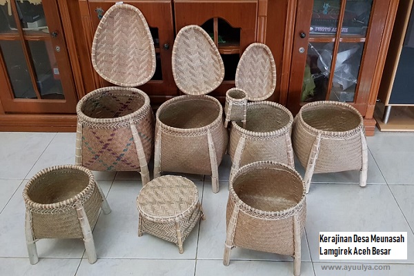 Kerajinan Unik Desa Meunasah Lamgirek Aceh Besar - Ayu 'Ulya ...
