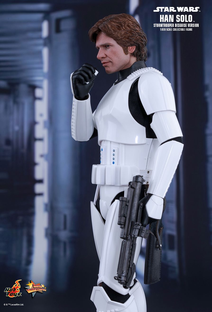 toyhaven: Hot Toys MMS418 Star Wars 1/6th scale Han Solo (Stormtrooper ...