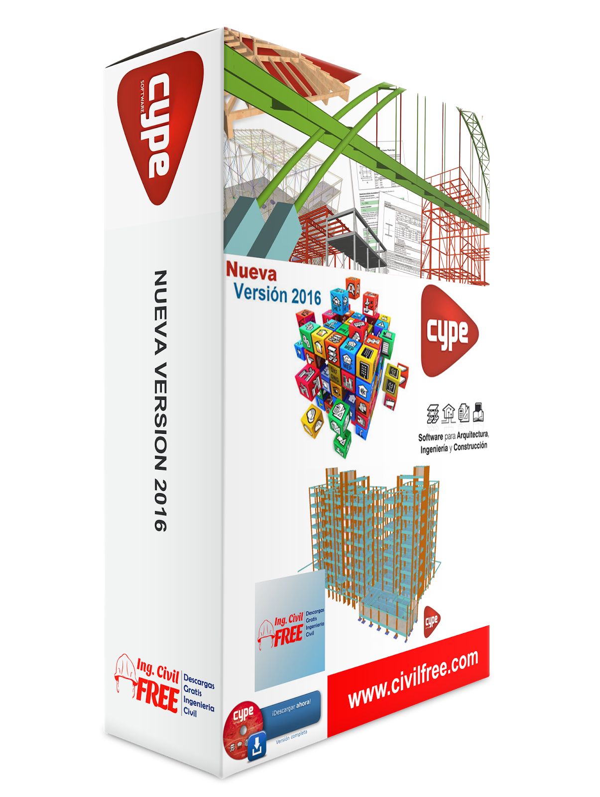 Descarga Cype 2016 - Version 2016.n - IngCivilFree.Org | Libros, Cursos y Diplomados