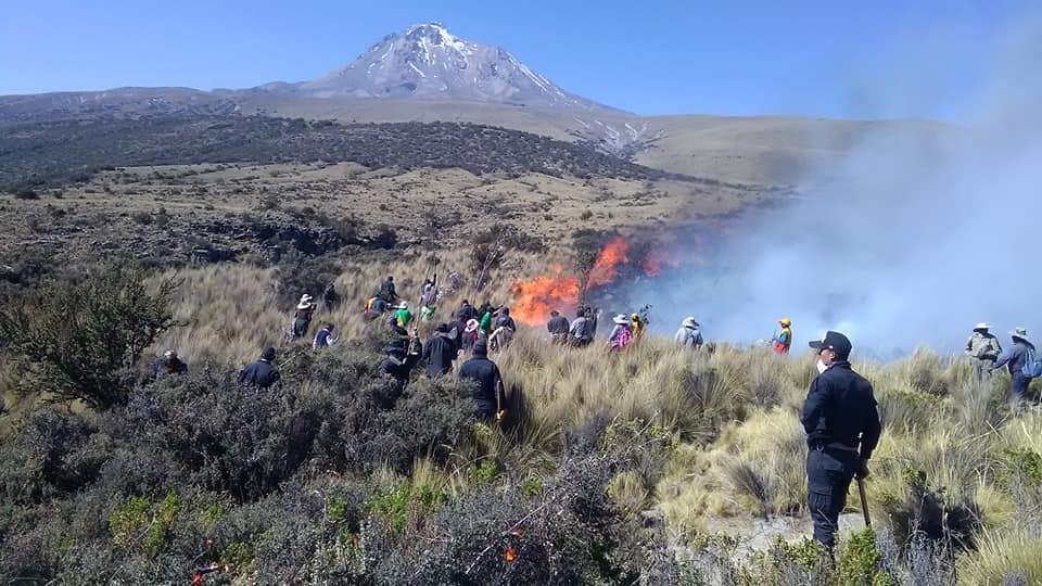 Así fue el incendio en el Distrito de Pocsi, Arequipa - Fotos más hermosas