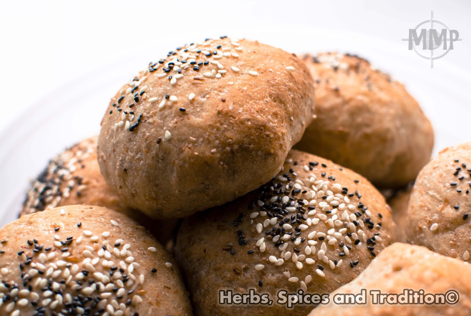 Herbs, Spices and Tradition: FRESHLY BAKED BROWN BUNS