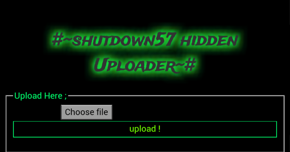 [PHP] Priv8 hidden Uploader | WithOutShadow