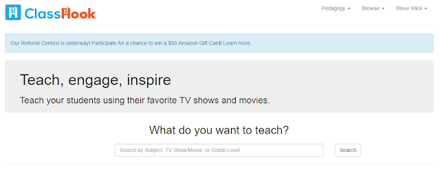Know Your Why!: ClassHook - Popular TV and Movie Clips for Educators ...