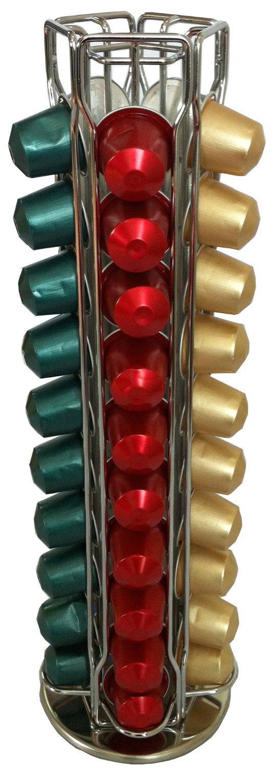 Oma Loves U!: Kuuk Coffee Pod Rotating Rack #coffeepodrack