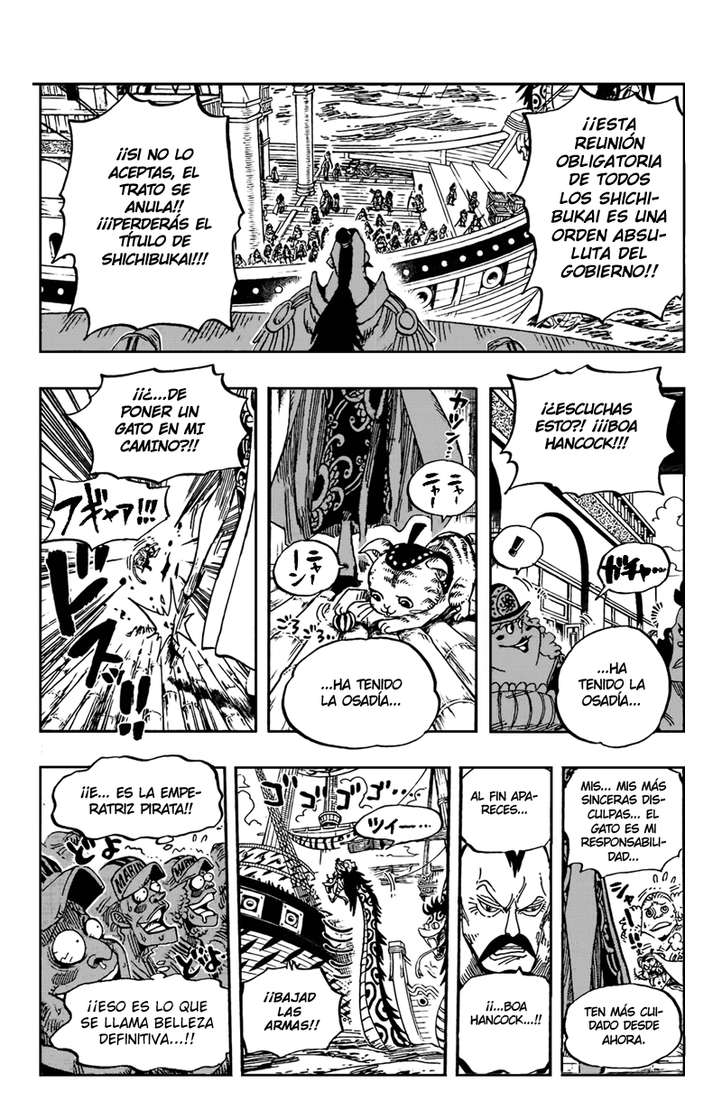 One Piece Manga Capitulo 516. La emperatriz pirata Boa Hancock ...
