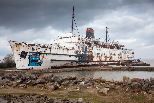 Deserted Places: The abandoned 'Duke of Lancaster' ship in Wales