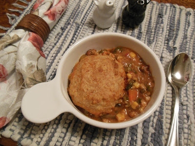 Baked Soup with Biscuits | Scratch Made Food! & DIY Homemade Household.