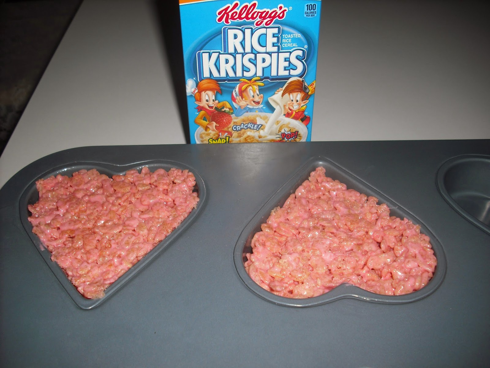 Recipe Marketing : Heart Shape Rice Krispies Treats