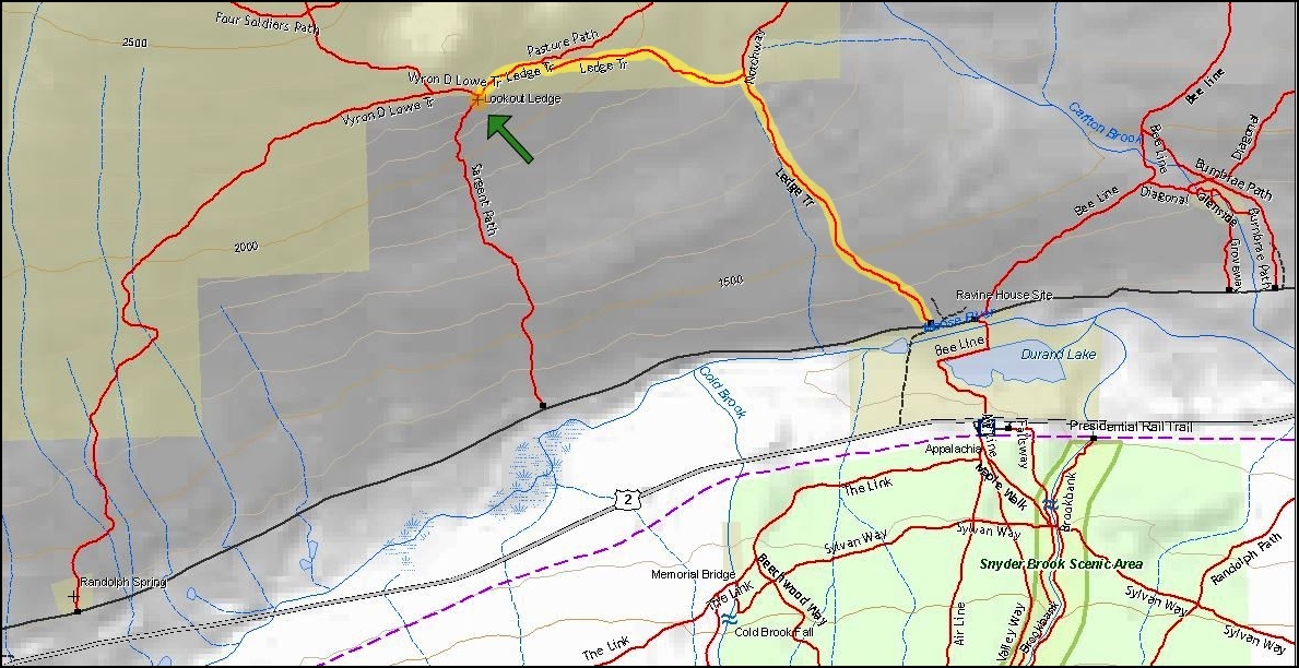 1HappyHiker: Short But Rewarding Trek to Lookout Ledge in Randolph, NH