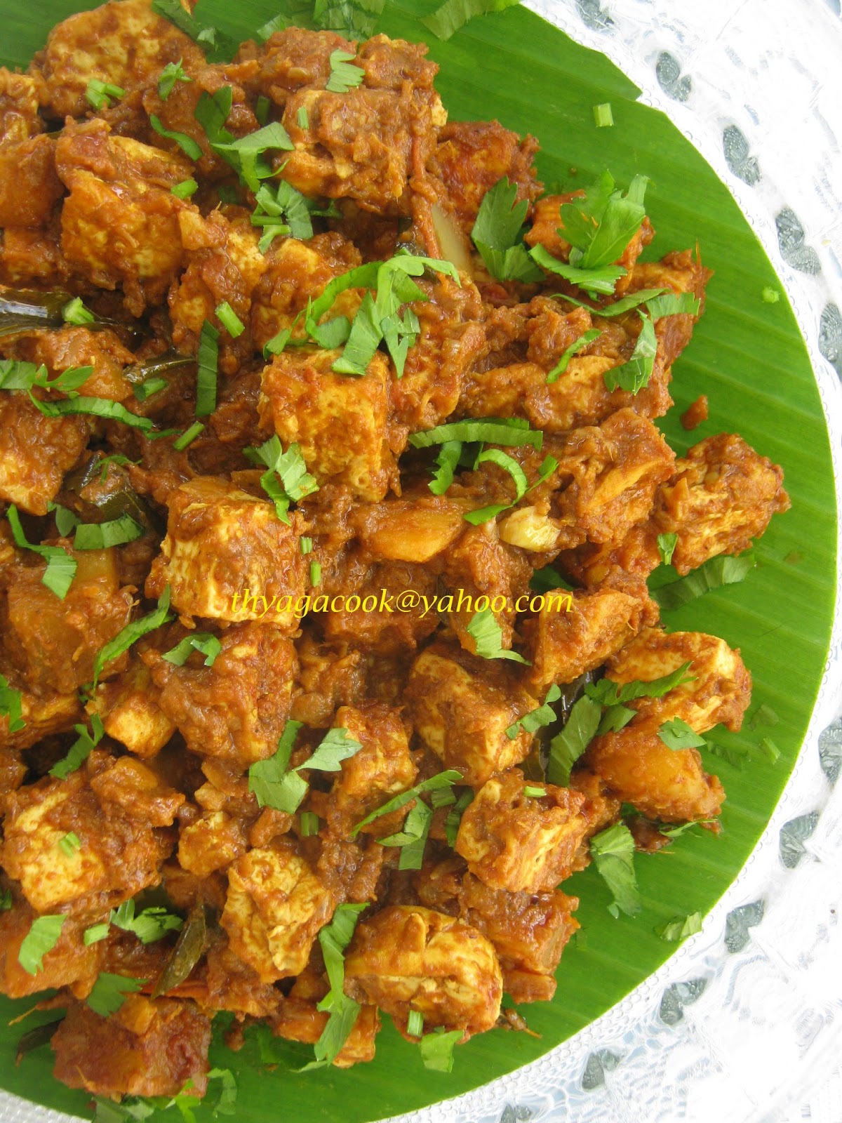 KARI LEAFS ... Malaysian flavour's: TAU FOO PERATEL WITH POTATOES