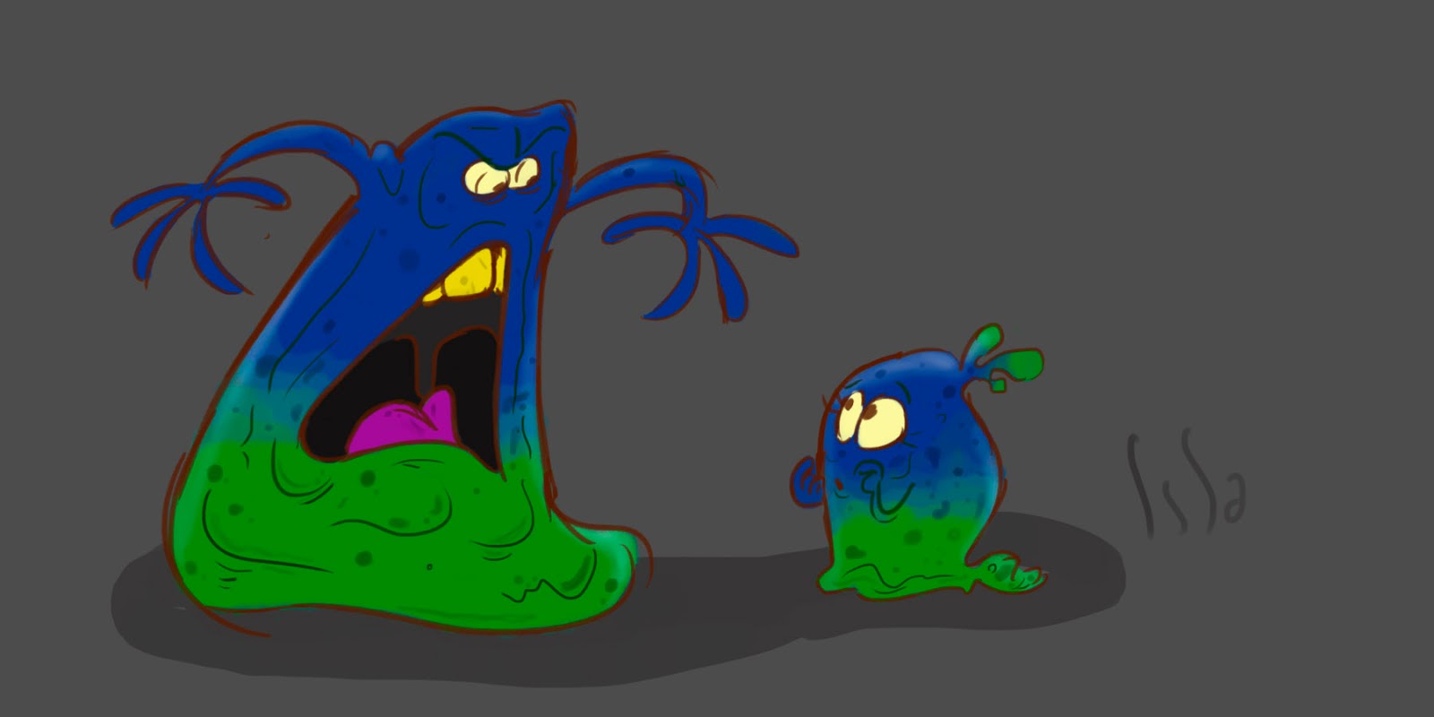 Island of Sketchs: Glob Monster