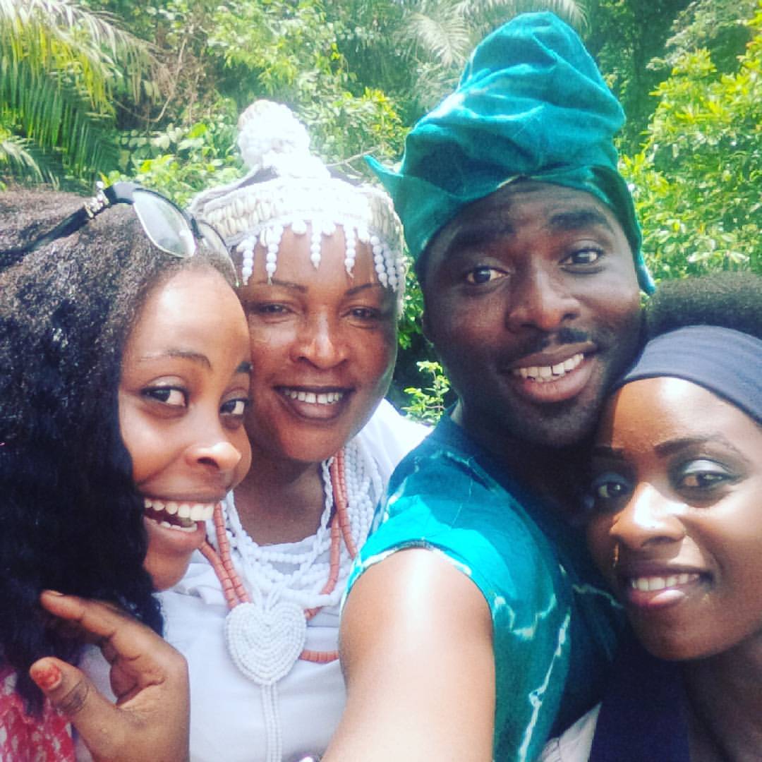 OFOFO EXTRAORDINARY: Ibrahim Chatta pictured with Orisabunmi.