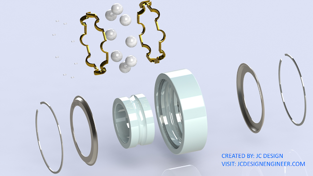 JC Design Engineering: Radial Ball Bearing