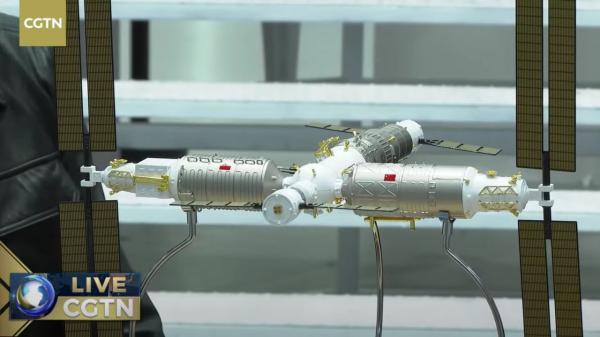 Detalhes do módulo TianHe da estação chinesa que será lançado dia 29 ...