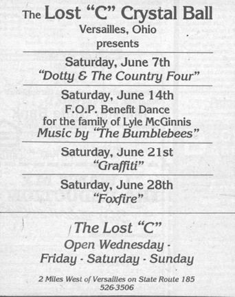 Fish Report: Lost C - Dave's Midwestern Ohio Memories