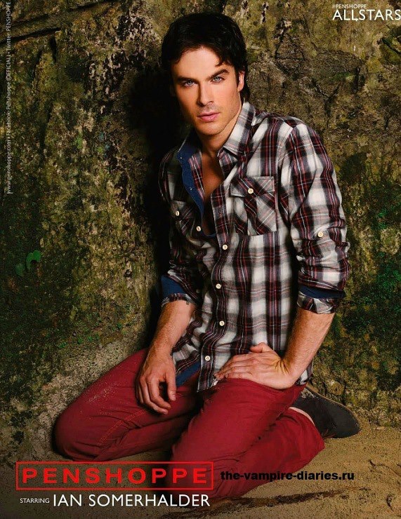 The Vampire Diaries Forever: Poze noi cu Ian pentru Penshoppe