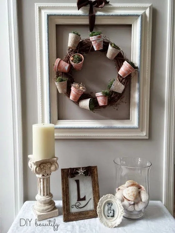 Repurpose a Thrift Store Frame - DIY Beautify - Creating Beauty at Home