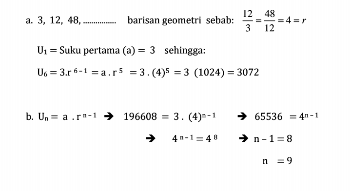 Barisan Geometri Kelas X (SMA/SMK) - Education_Math