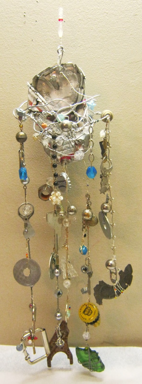 Trina is artsy fartsy: The Junk Windchime