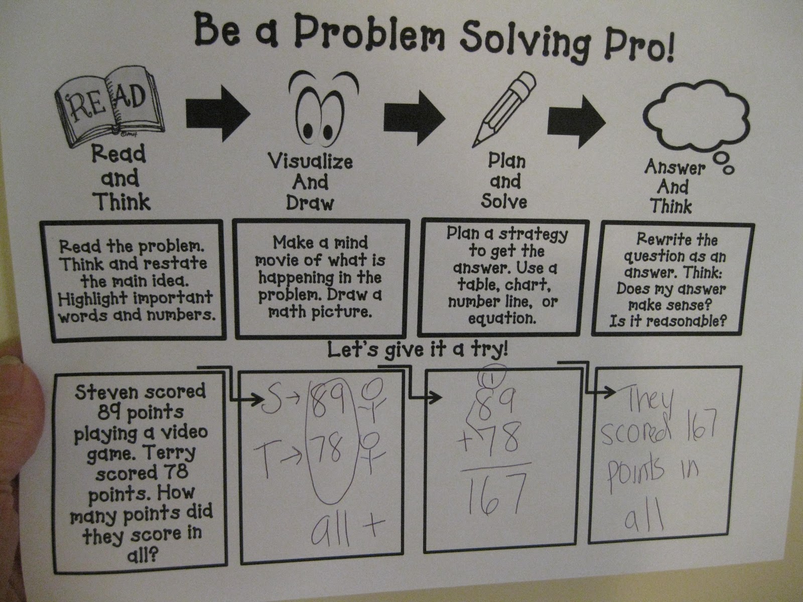 Live and Learn: Problem Solving: Comprehending the Math