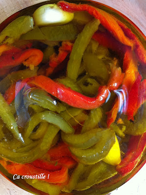 Ça croustille !: POIVRONS CONFITS