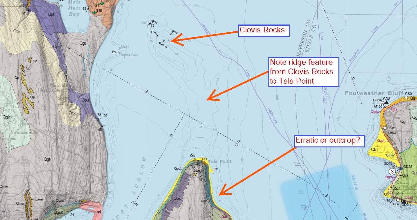 Reading the Washington Landscape: Tala Point Boulders and Either a ...