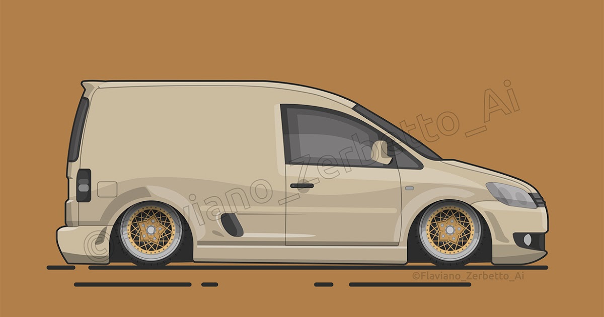 KombiT1: VW Caddy Low Flat design