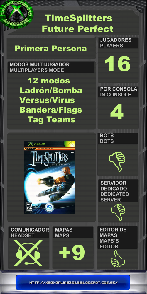 Xbox Online: TimeSplitters 3 Future Perfect