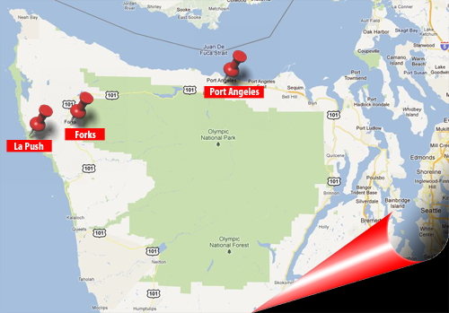 Forks, Washington... In search of VAMPIRES and sites from the TWILIGHT ...