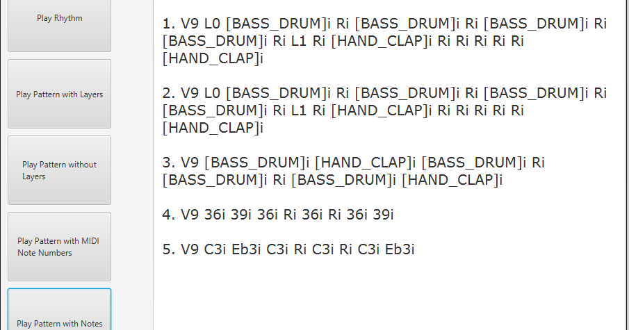 33 JFugue Tutorials: JFugue 6. Rhythm